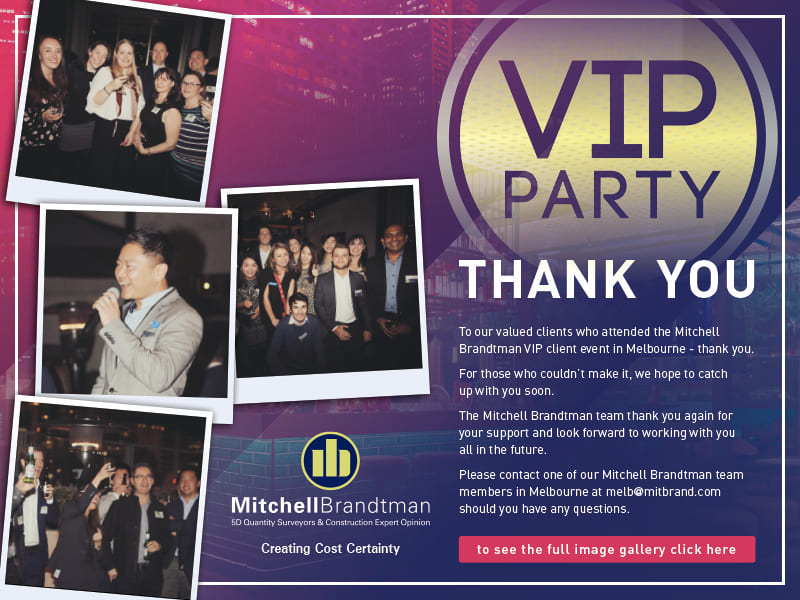 Melbourne VIP Party - Mitchell Brandtman